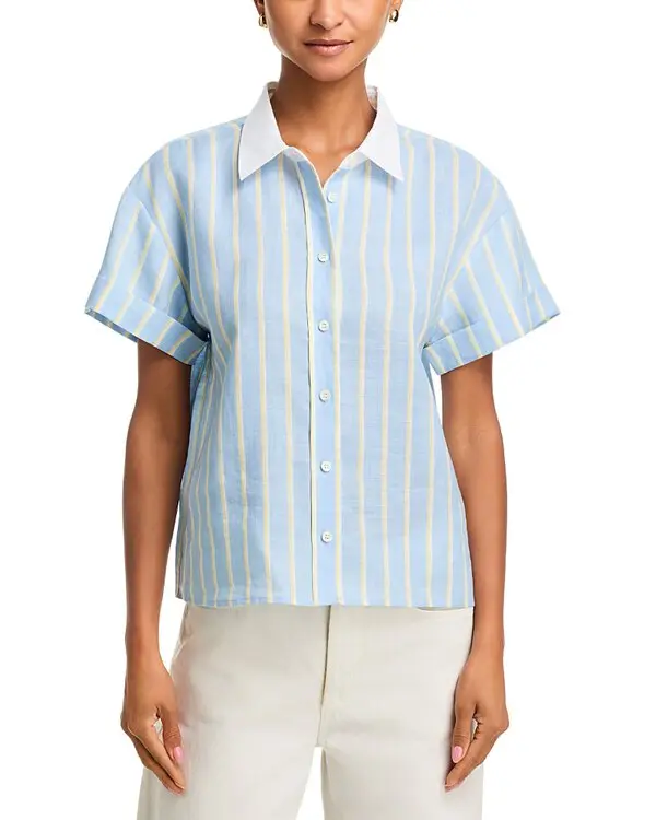 FRAME The Linen Boardwalk Shirt
