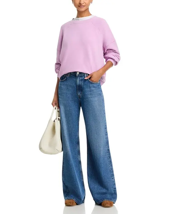 American Vintage Atubay Sweatshirt - Orchidee Chine