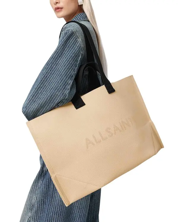 ALLSAINTS Lutece Large Tote Bag - Unbleached
