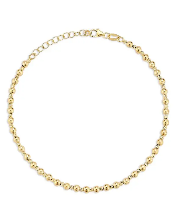 Bloomingdale'S 14k Yellow Polished Ball Link Bracelet - Gold