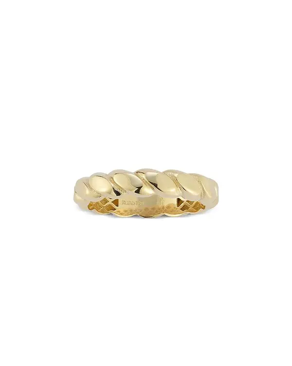 Bloomingdale'S Twist Band In 14k Yellow - Gold