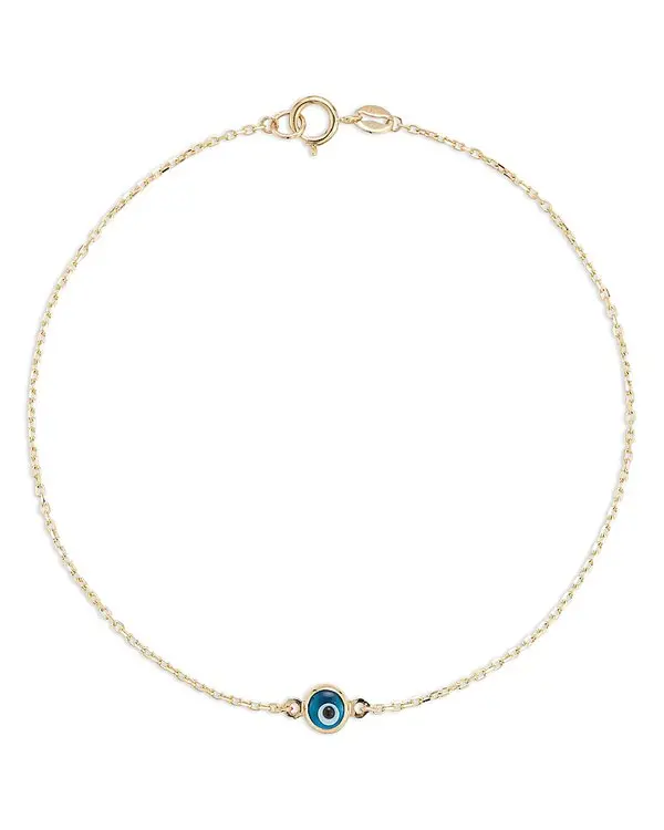 MOON & MEADOW 14k Yellow Evil Eye Bracelet - Gold