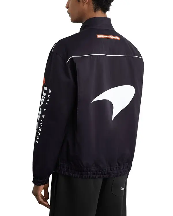 REISS X Mclaren Relaxed Fit Racing Season Logo Jacket