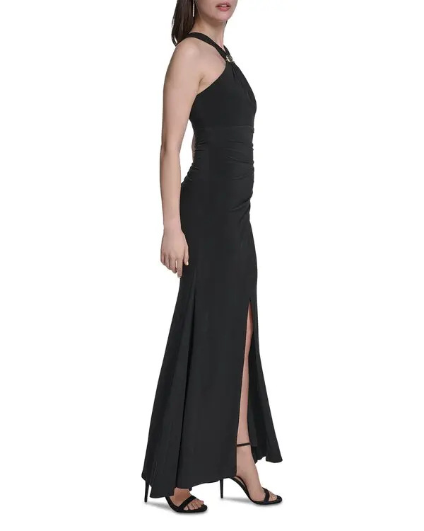 Eliza J Halter Gown