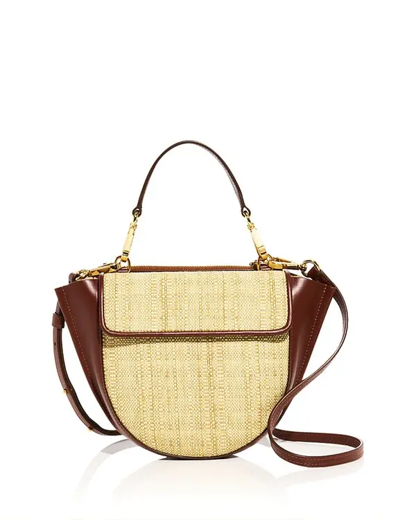 WANDLER Hortensia Mini Crossbody Bag - Beige