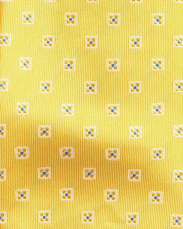 Canali Classic Flower Box Tie - Yellow