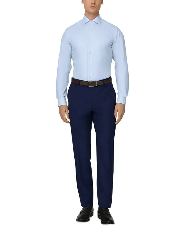 Boggi Milano Slim Fit Stripe Windsor Shirt