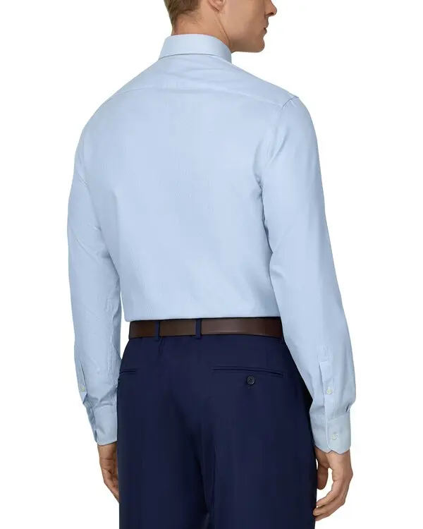 Boggi Milano Slim Fit Stripe Windsor Shirt