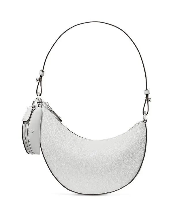 Kate Spade New York Mini Leather Shoulder Bag - True White