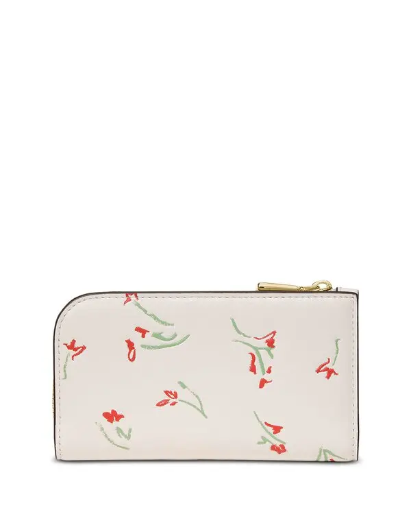 Kate Spade New York Devin Vibrant Buds Leather Bifold Wallet