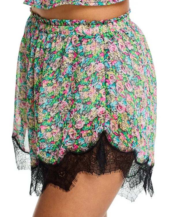 AFRM Nyleah Floral Printed Shorts - Candy Ditsy