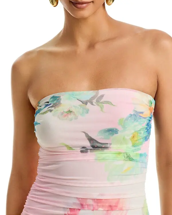 AFRM Marlo Maxi Dress - Growing Rose