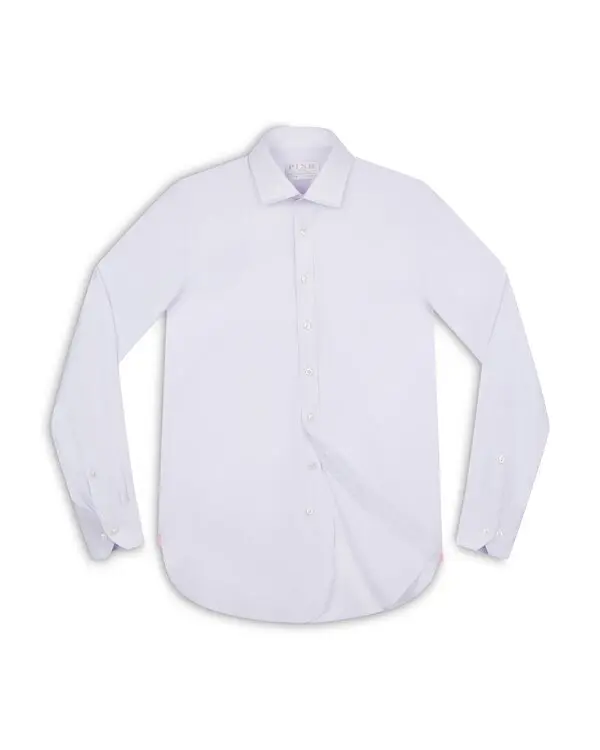 Thomas Pink Textured Solid Dress Shirt