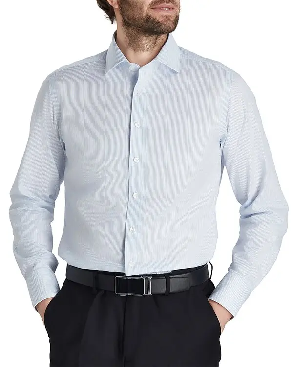 Thomas Pink Stripe Dress Shirt