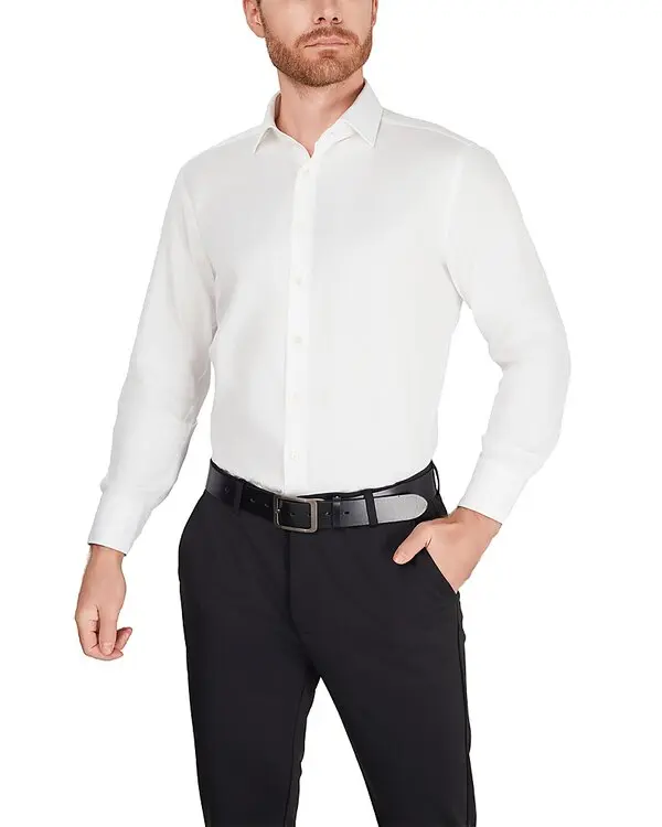 Thomas Pink Mason Textured Solid Dress Shirt