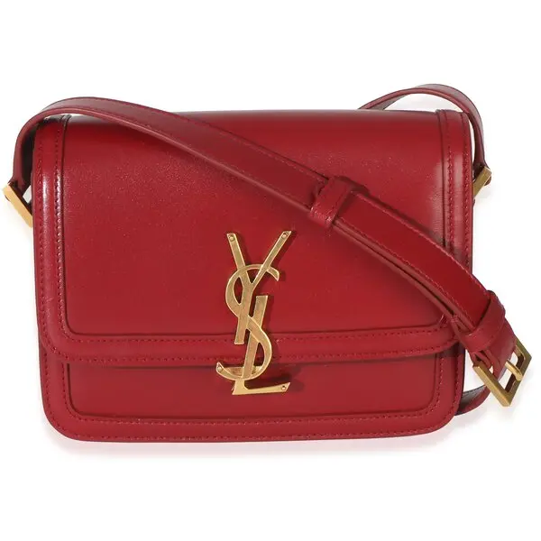 Saint Laurent Solferino Satchel - Red