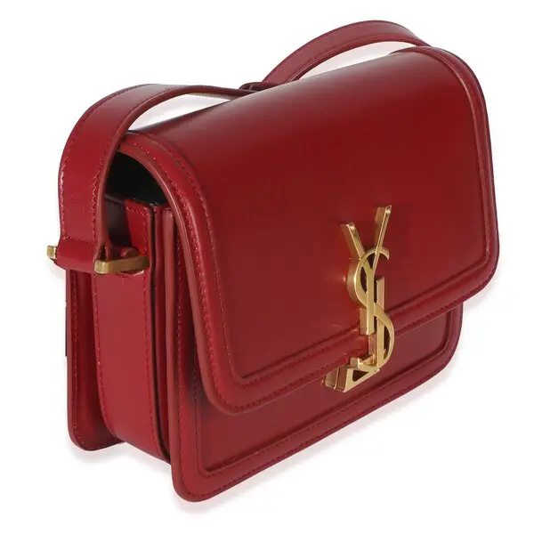 Saint Laurent Solferino Satchel - Red