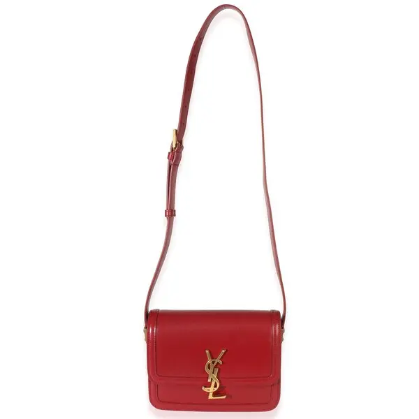 Saint Laurent Solferino Satchel - Red