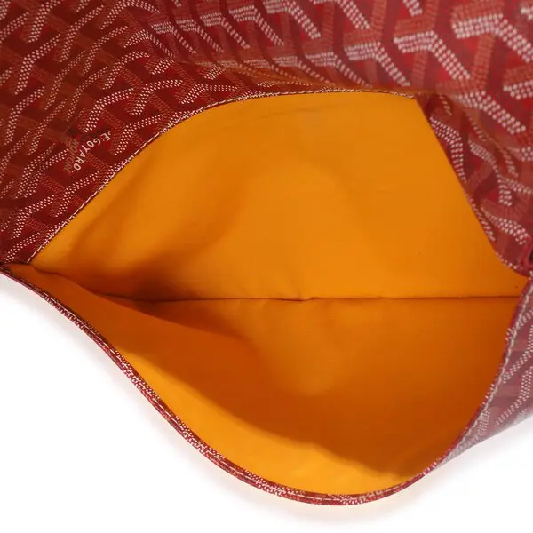 Goyard Goyardine Canvas Sainte Marie Pouch - Red