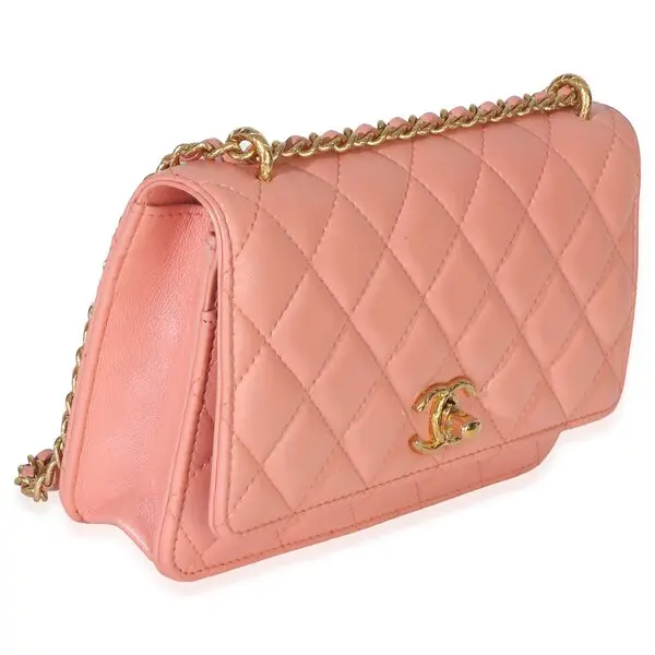 Chanel Wallet On Chain - Pink