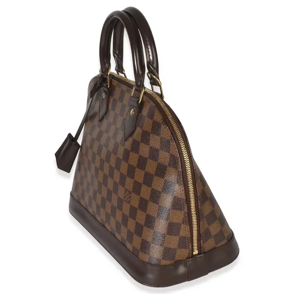 LOUIS VUITTON Damier Ebene Canvas Alma Pm