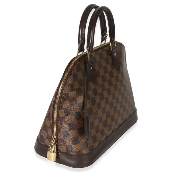 LOUIS VUITTON Damier Ebene Canvas Alma Pm