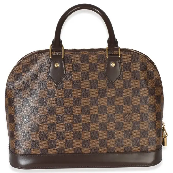 LOUIS VUITTON Damier Ebene Canvas Alma Pm