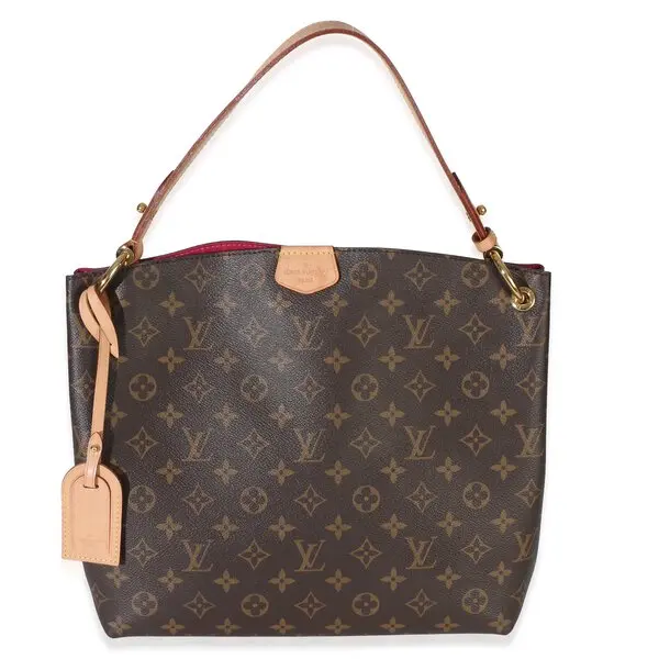LOUIS VUITTON Monogram Canvas Graceful Pm - Red