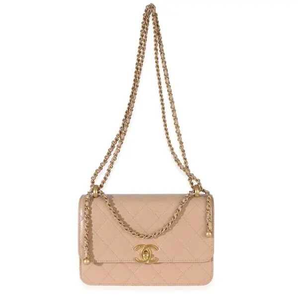 Chanel Quilted Calfskin Flap Bag