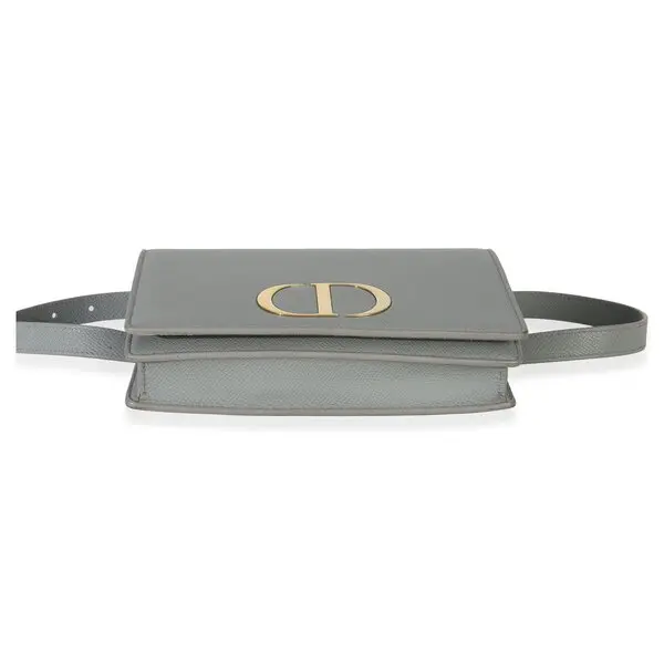 Dior Grained Calfskin 30 Montaigne 2-in-1 Pouch - Blue