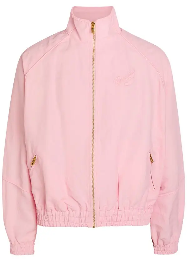WILLY CHAVARRIA Ruff Rider Logo-embroidered Track Jacket - Pink