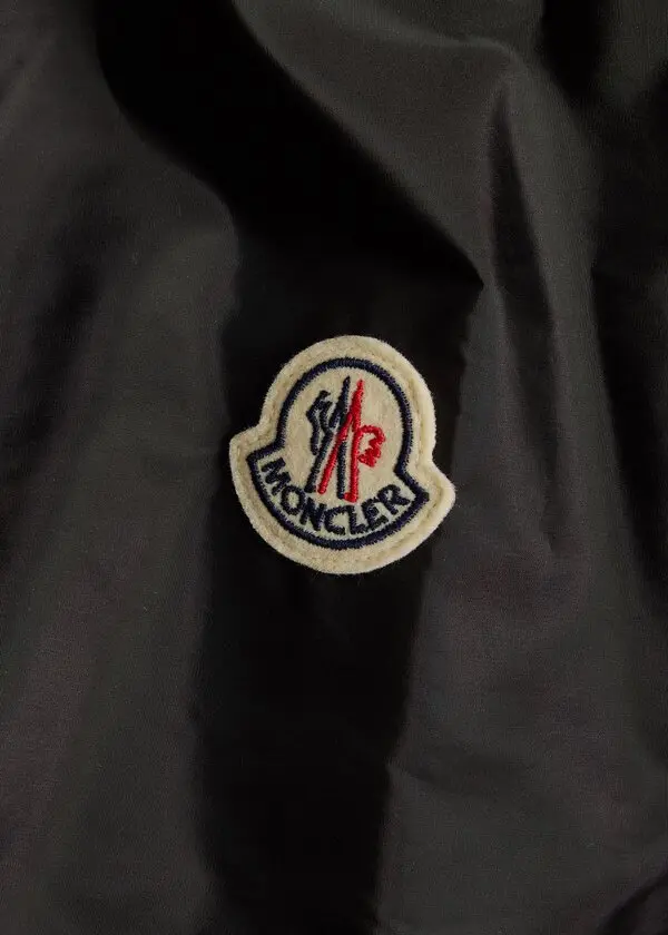 Moncler Nidge Hooded Nylon Jacket - Black