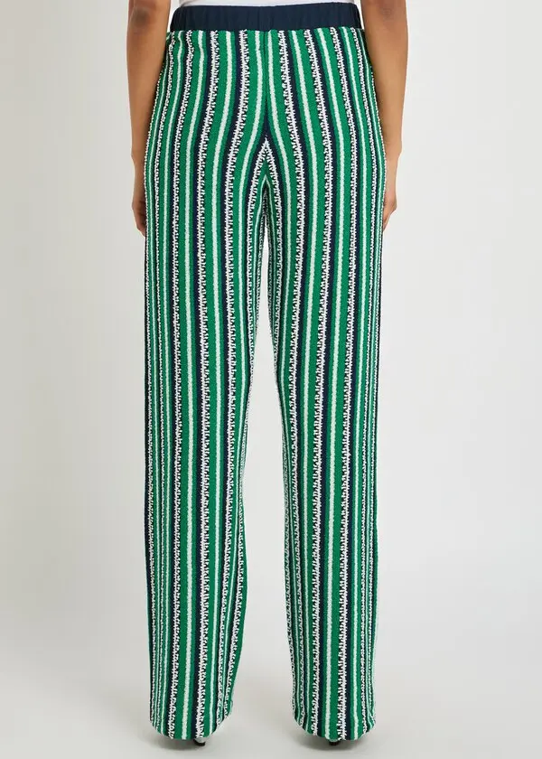 Simkhai Brenner Striped Knit Trousers