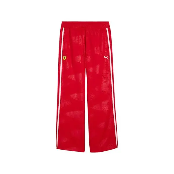 PUMA Scuderia Ferrari T7 Oversized Track Pants - Rosso Corsa