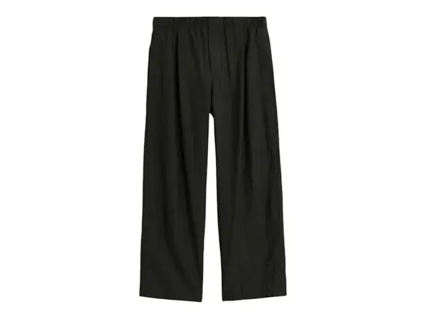 Our Legacy Leisure Trouser - Soot Black Techflax
