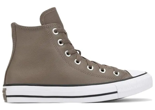 CONVERSE Chuck Taylor All Star Leather High-top Sneakers - Classic Taupe/dark Matter
