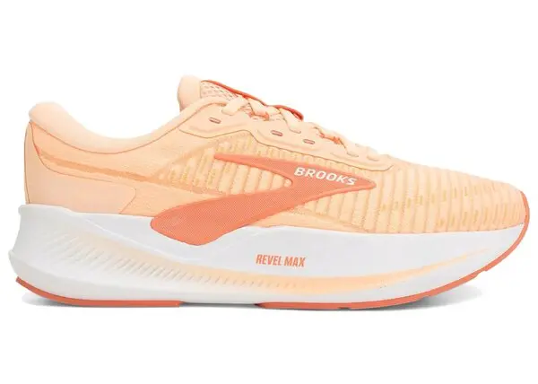 Brooks Revel Max - Peach Echo/white