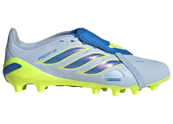 Adidas Predator League Foldover Tongue Ag - Crystal Sky/ray Blue/team Solar Yellow 2