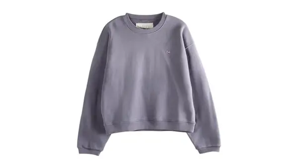 ERL Script Crewneck Sweatshirt - Purple