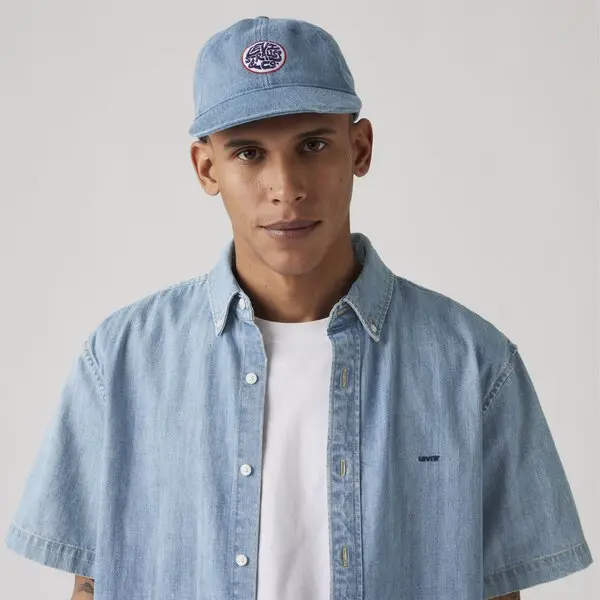 LEVI'S Graphic Essential Cap - Light Blue