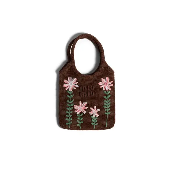 Miu Miu Ivy Crochet Handbag
