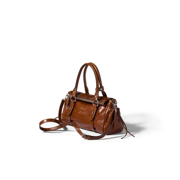 Miu Miu Glossy Leather Handbag