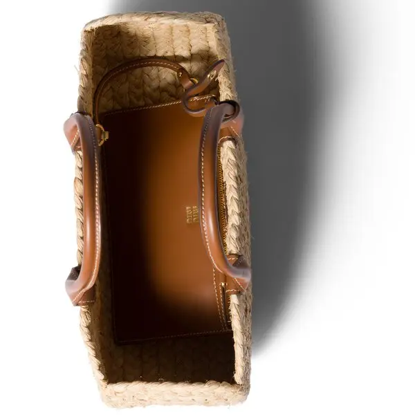 Miu Miu Raffia Handbag