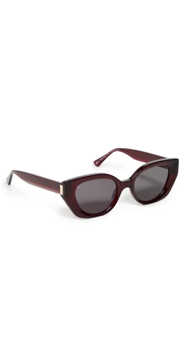 JIMMY FAIRLY Amalia Cateye Sunglasses - Red Crystal