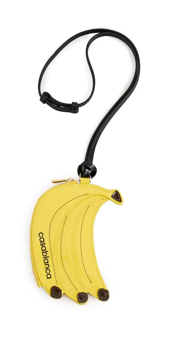 Casablanca Banana Card Holder - Yellow