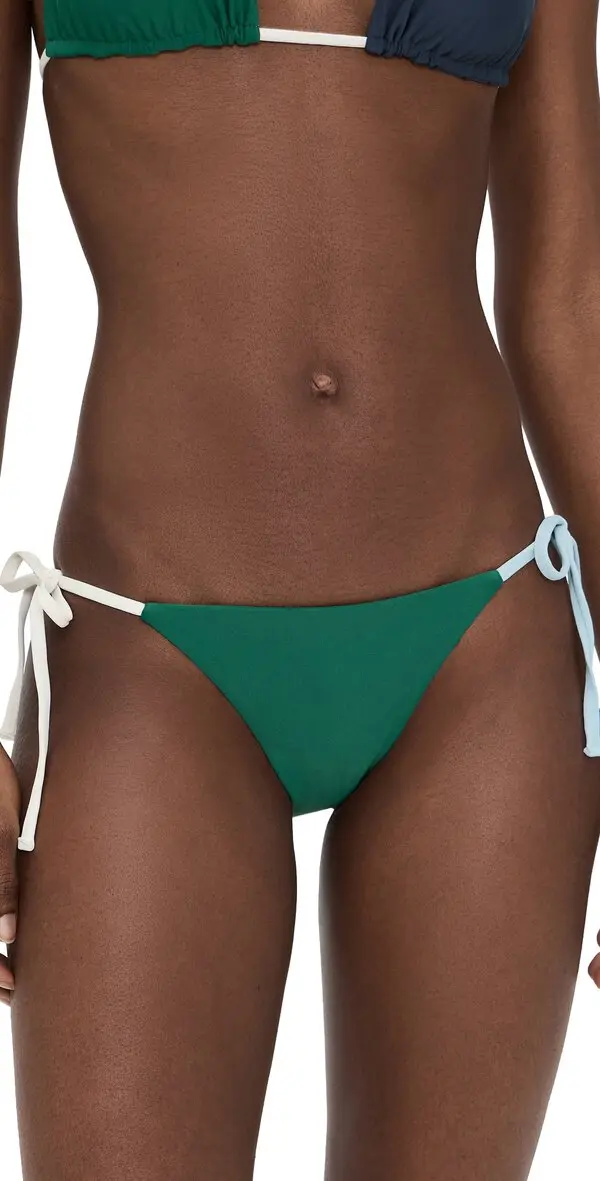 Mikoh Veda Bikini Bottoms - Mixed Malachite