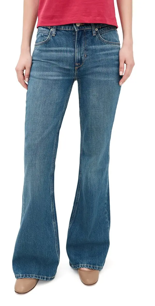 Free People West Coast Flare Jeans - Humble