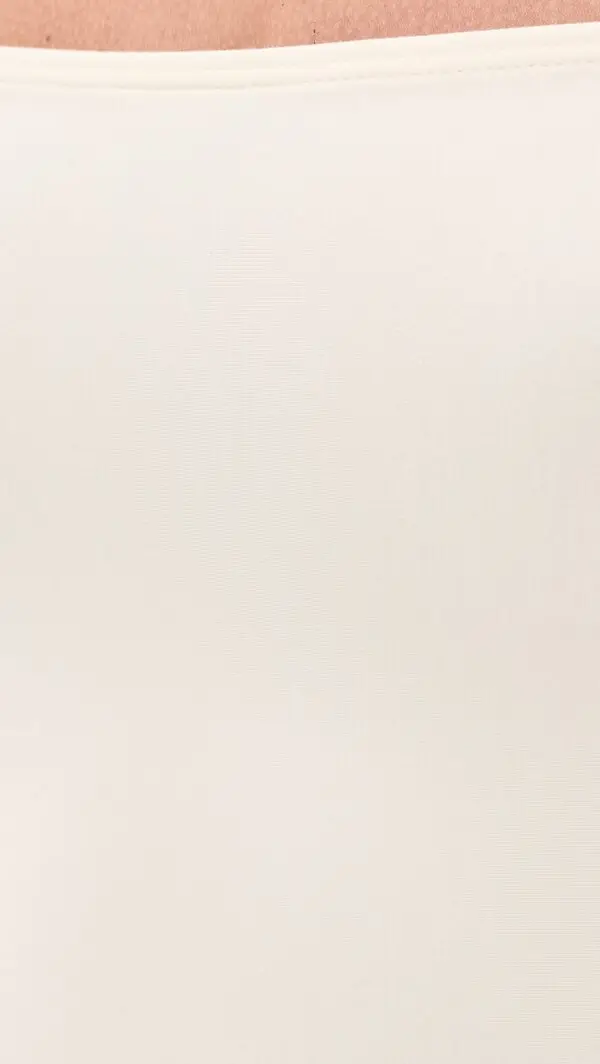 Commando Butter Luxe Straight Cami Thong Bodysuit - Ivory