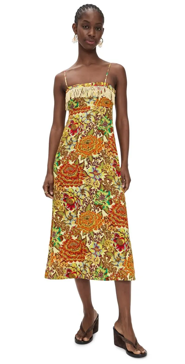 ALEMAIS Lana Day Midi Dress - Multi