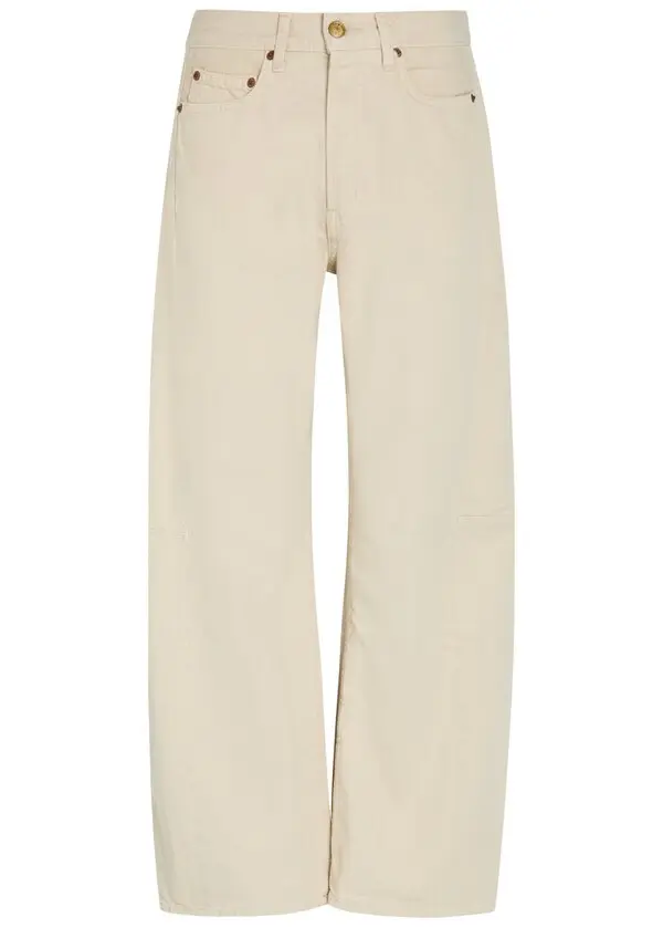 BSIDES Slim Lasso Barrel-leg Jeans